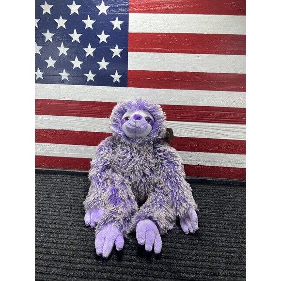 The Petting Zoo | Toys | New Sloth Stuffed Animal Purple Petting Zoo ...
